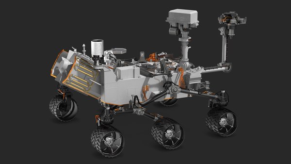 Curiosity mars rover 3D - TurboSquid 1511835