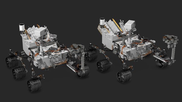 Curiosity mars rover 3D - TurboSquid 1511835