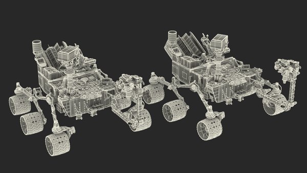 Curiosity mars rover 3D - TurboSquid 1511835