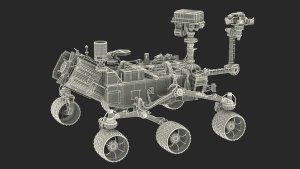 Curiosity mars rover 3D - TurboSquid 1511835