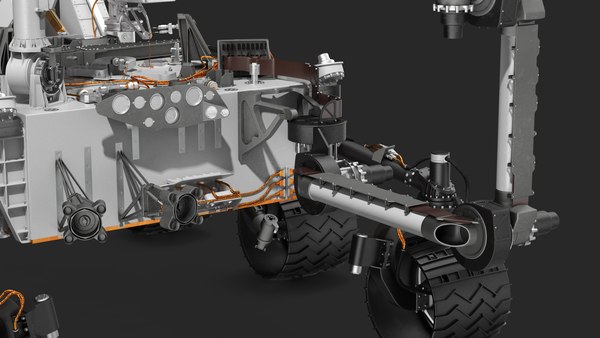 Curiosity mars rover 3D - TurboSquid 1511835