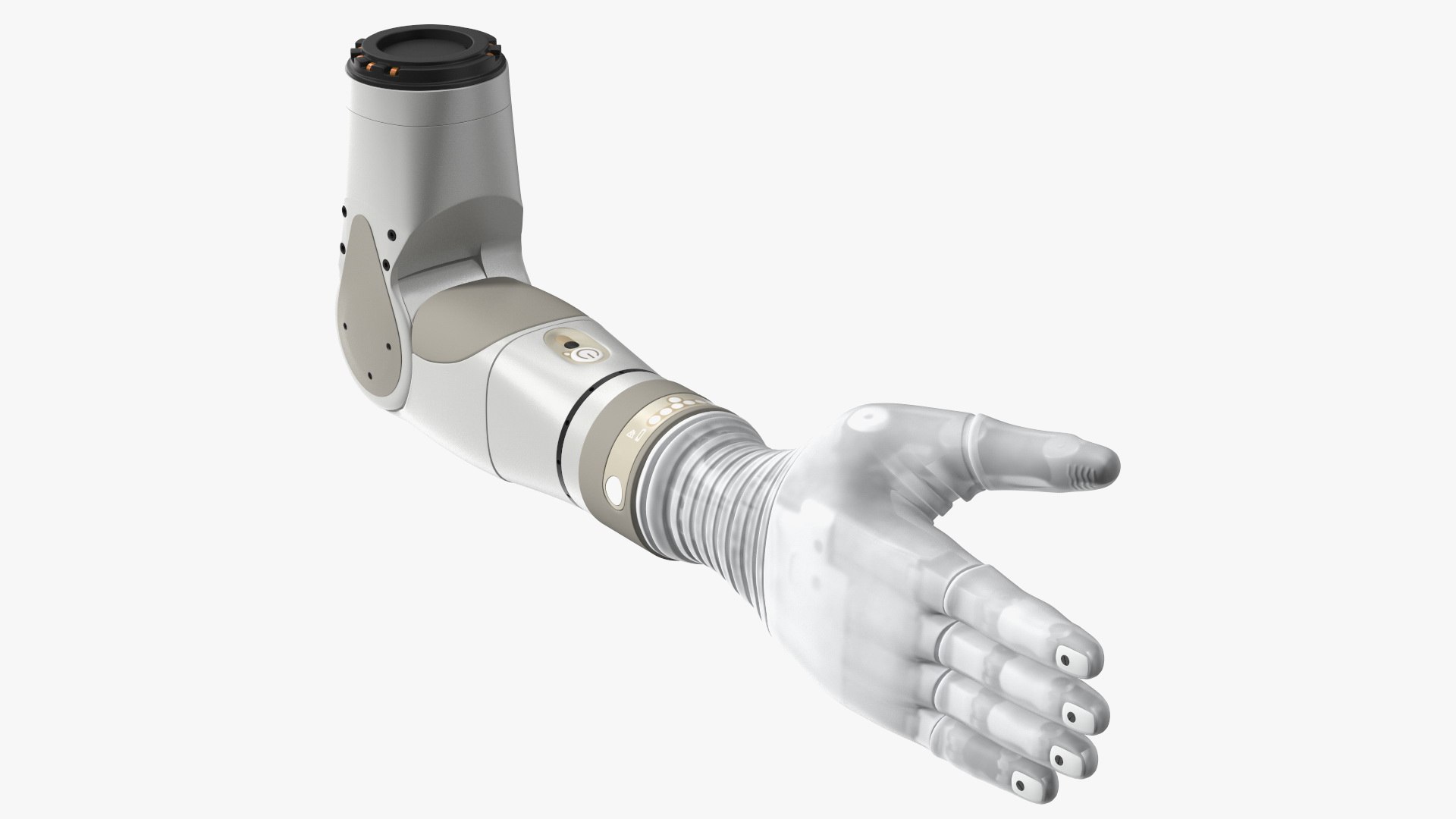 Deka Bionic Arm with Elbow 3D model - TurboSquid 2063834