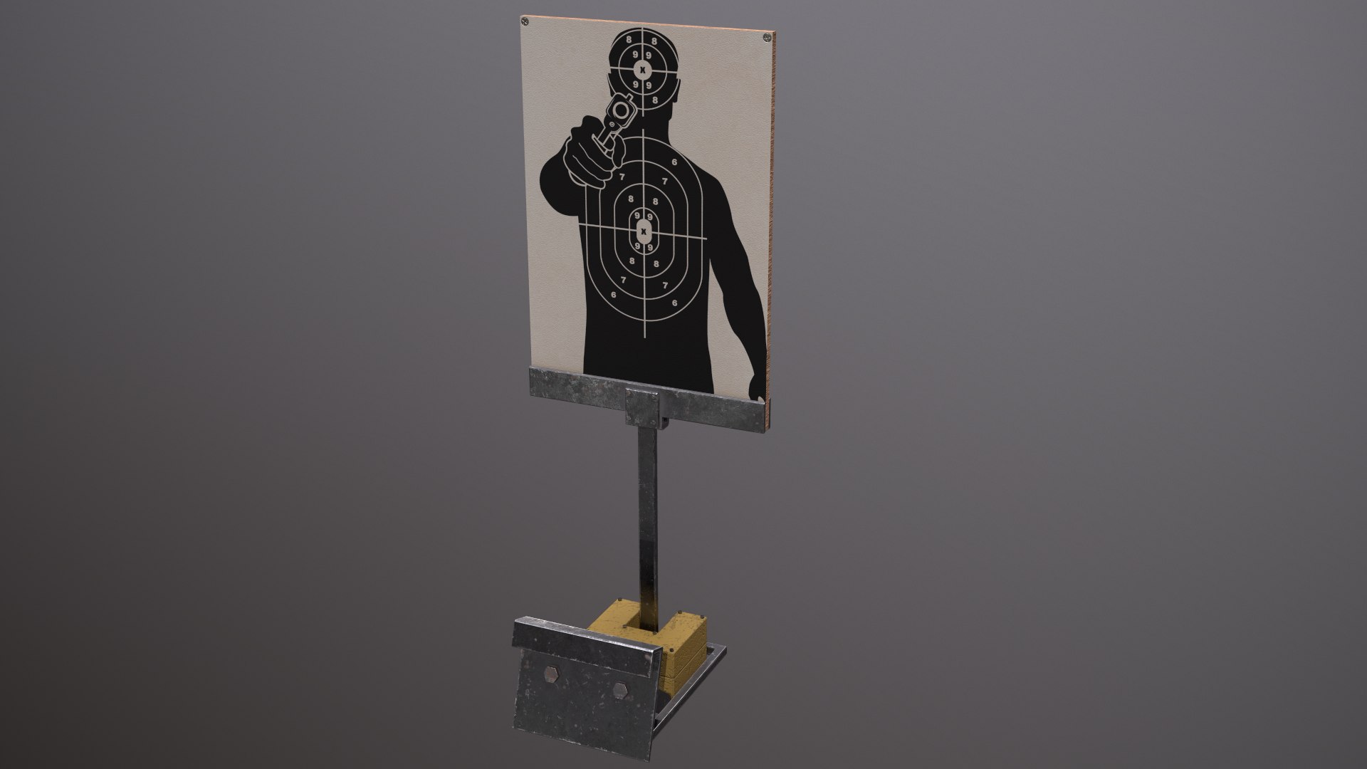 Military Target 3D Model - TurboSquid 1323584