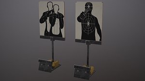 3D Shooting Range Target Models - Browse & Download Formats - TurboSquid