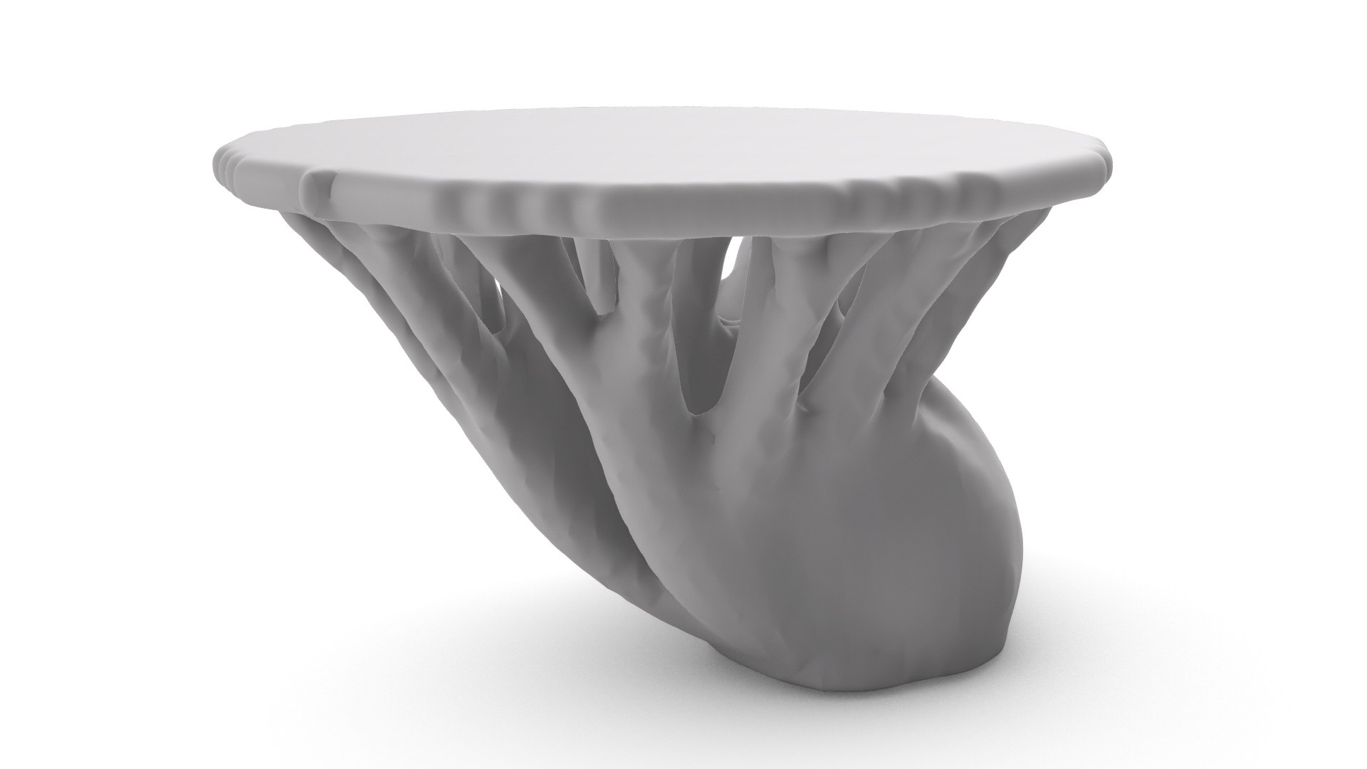 3D Organic Table Topological Tree 3 - TurboSquid 2301001