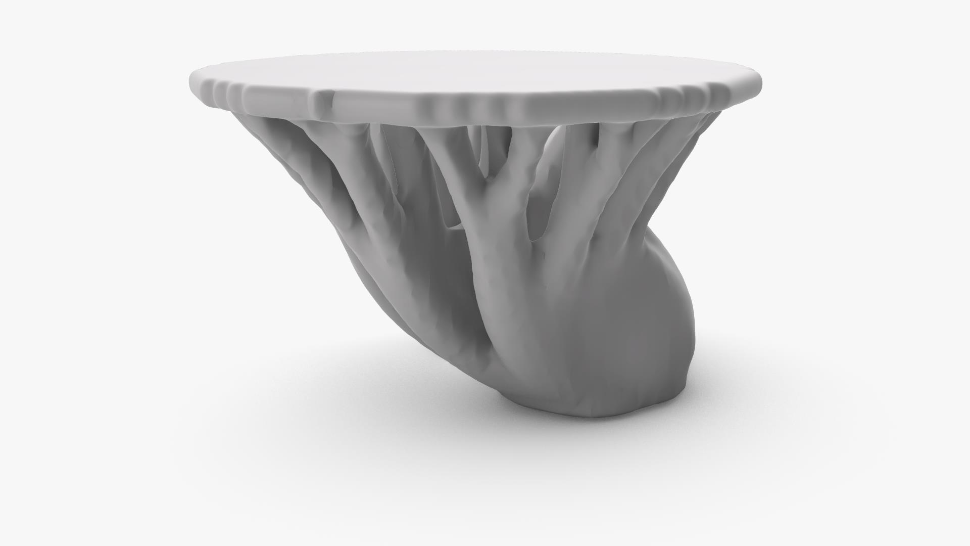 3D Organic Table Topological Tree 3 - TurboSquid 2301001