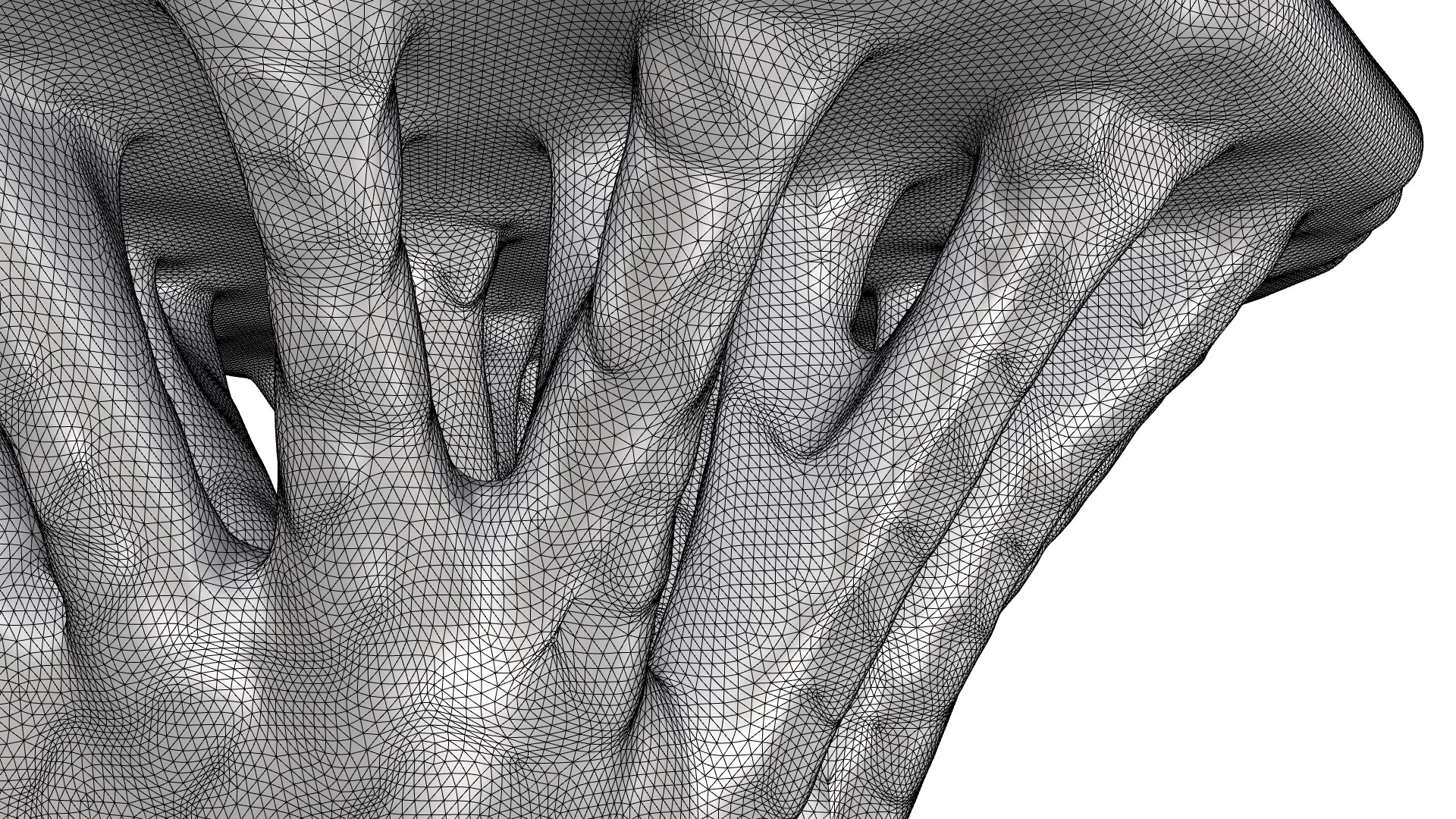 3D Organic Table Topological Tree 3 - TurboSquid 2301001