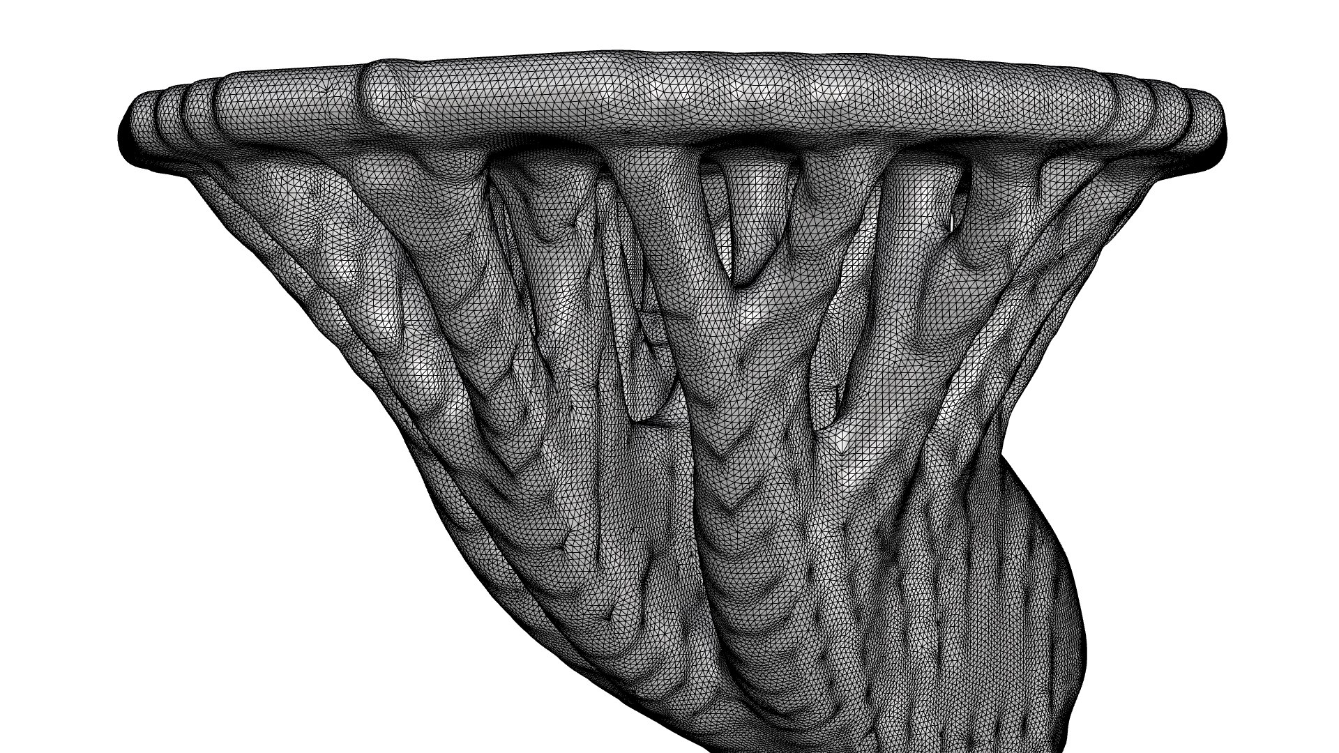3D Organic Table Topological Tree 3 - TurboSquid 2301001