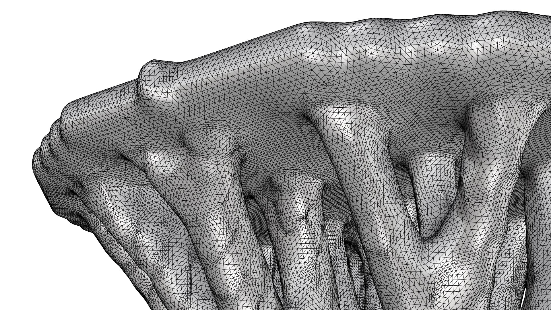 3D Organic Table Topological Tree 3 - TurboSquid 2301001