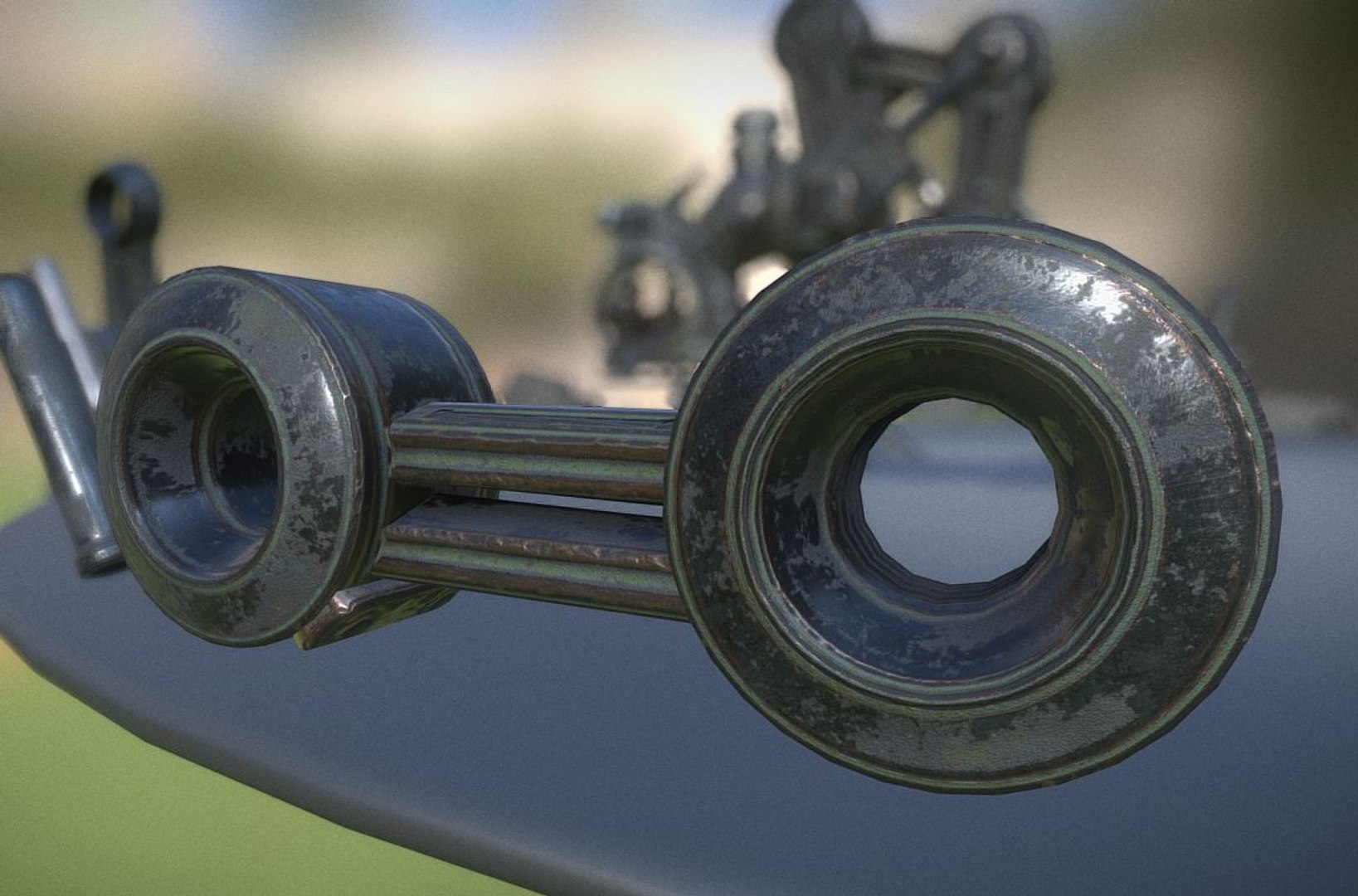 3d Model Walking-mech-neck Pbr