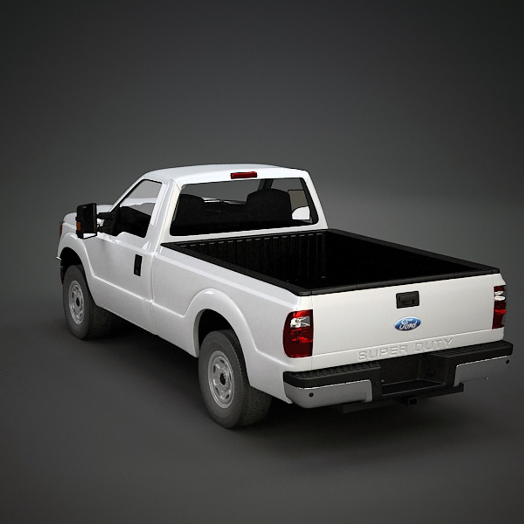 3d Heavy Duty Regular Cab Model