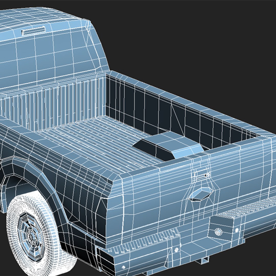 3d Heavy Duty Regular Cab Model