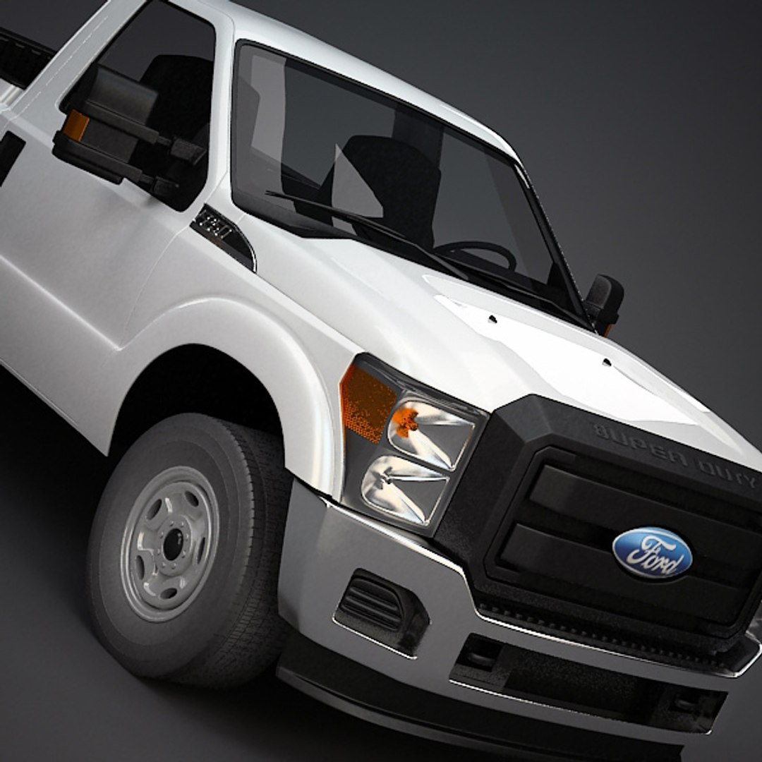 3d Heavy Duty Regular Cab Model