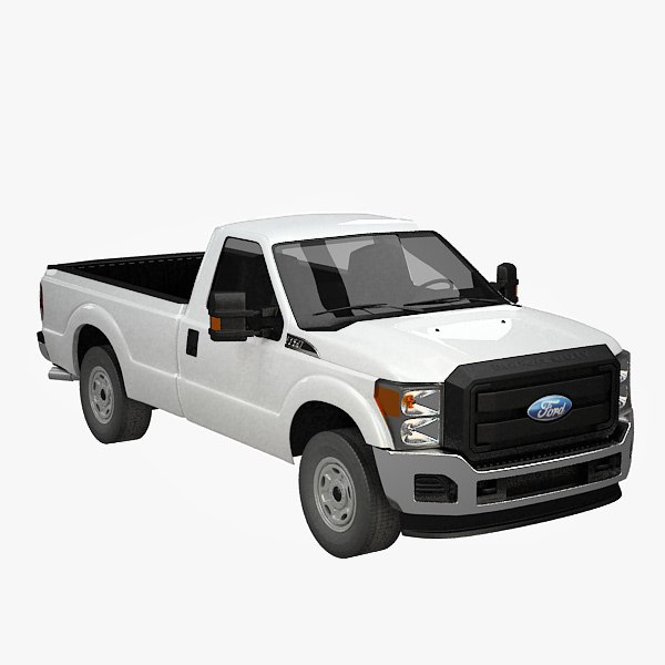 3d heavy duty regular cab model