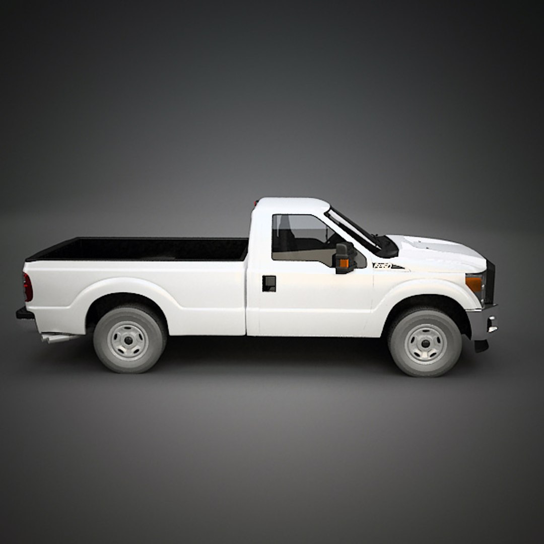 3d Heavy Duty Regular Cab Model