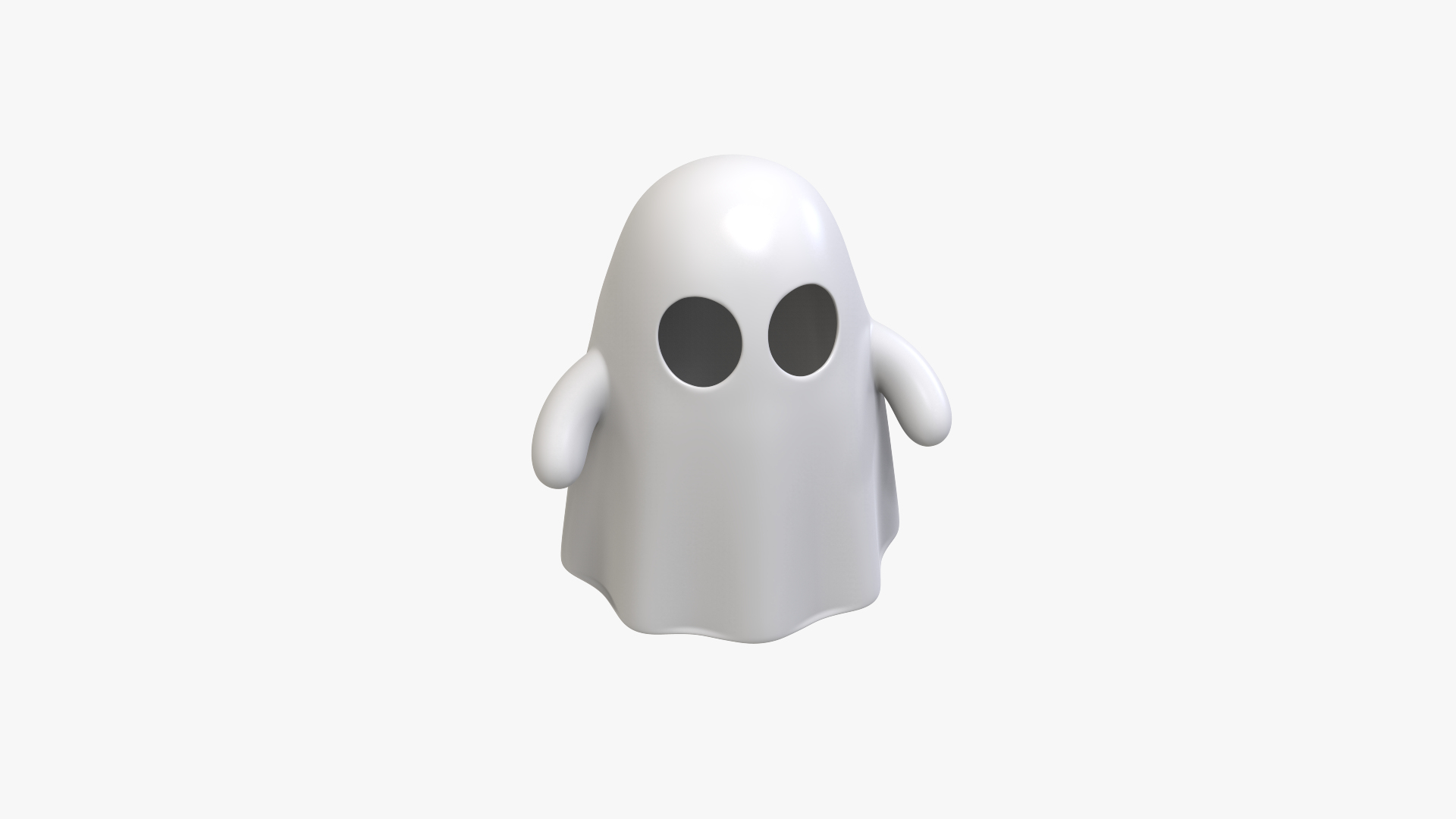 Little Cartoon Ghost 3D - TurboSquid 2320800
