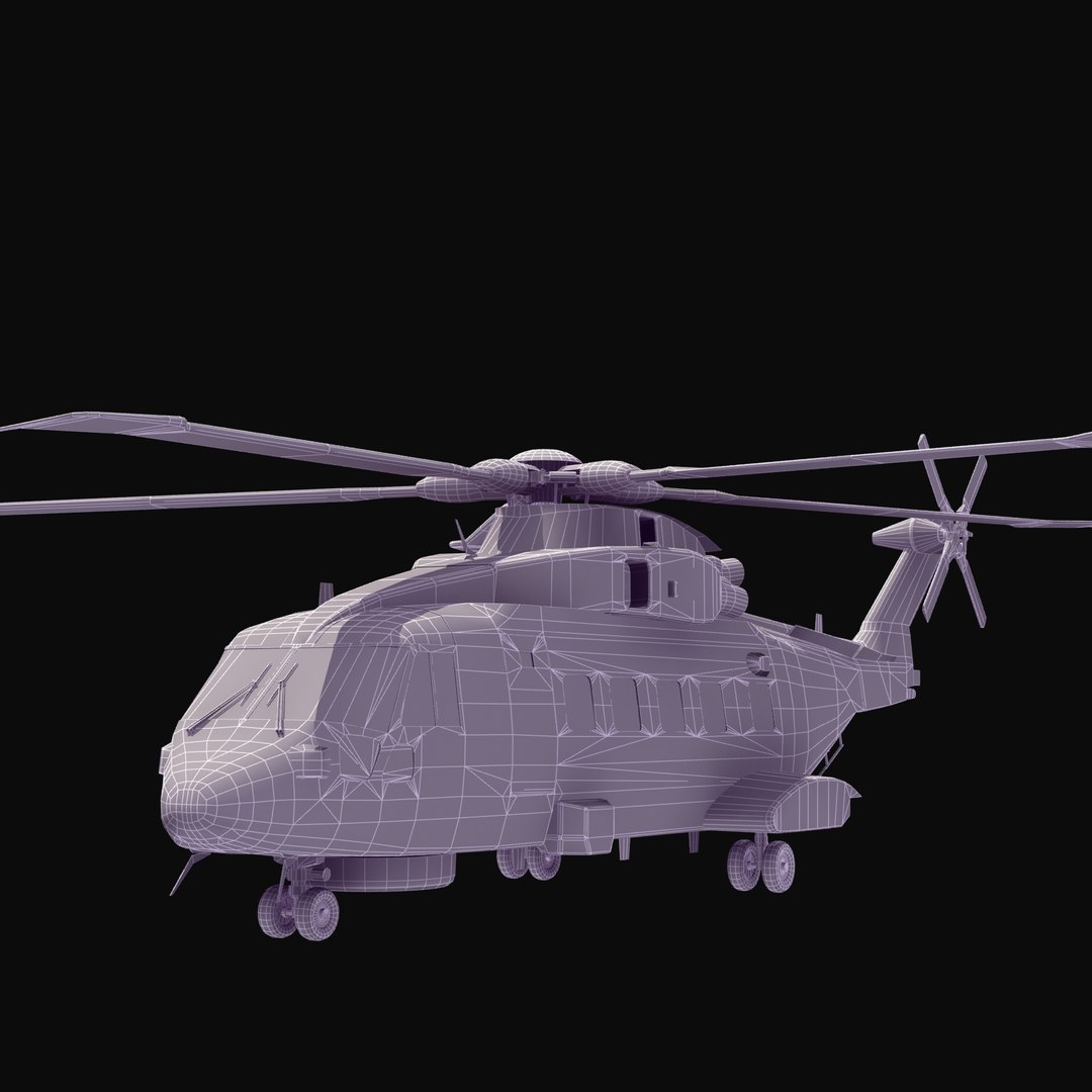 Max Aw101 Merlin Hm1 Helicopter