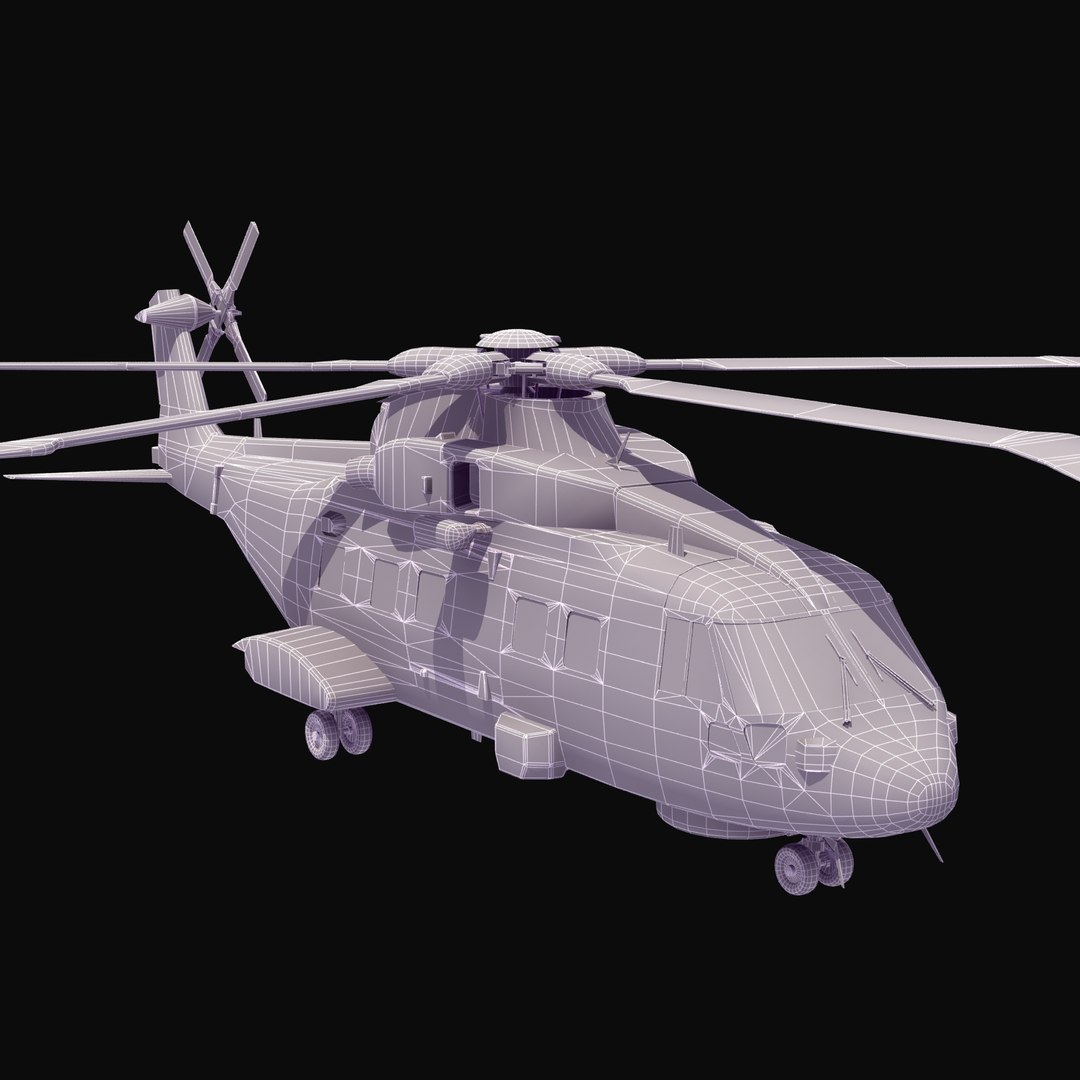 Max Aw101 Merlin Hm1 Helicopter