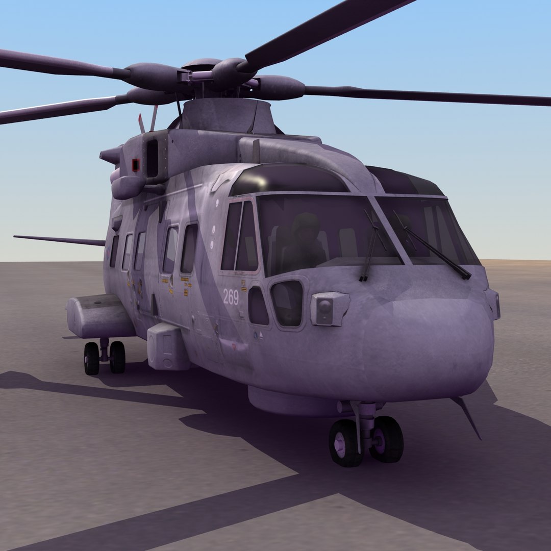 Max Aw101 Merlin Hm1 Helicopter