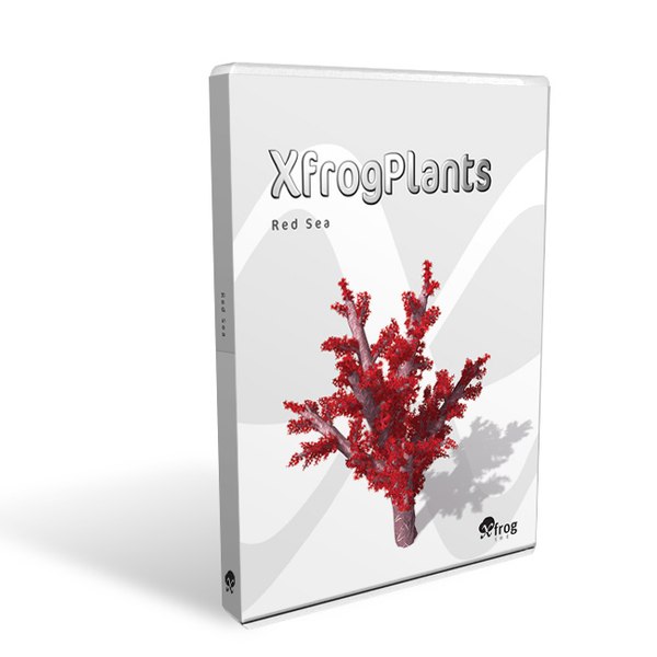 xfrogplants acropora coral plant 3ds