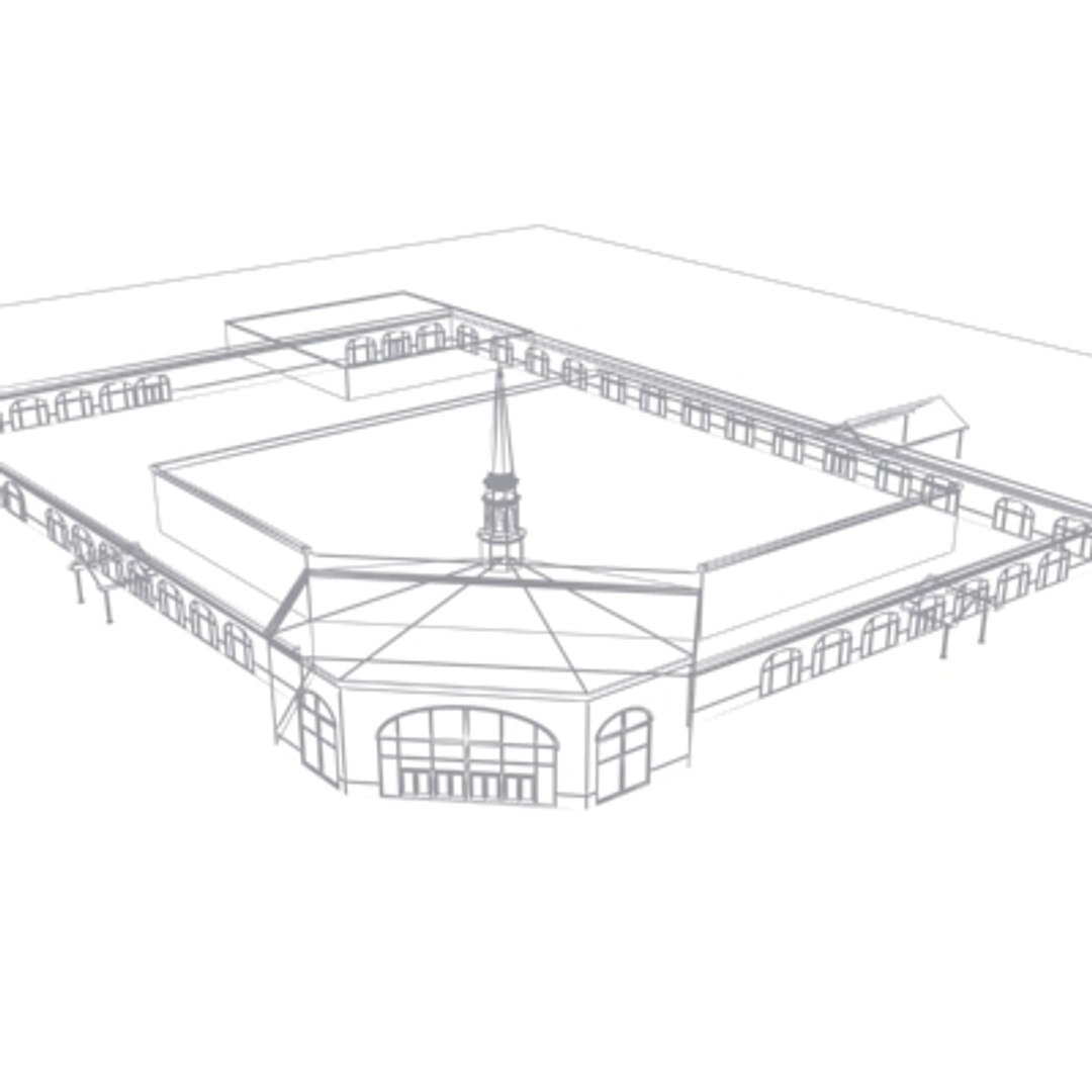 3d Model Church Building