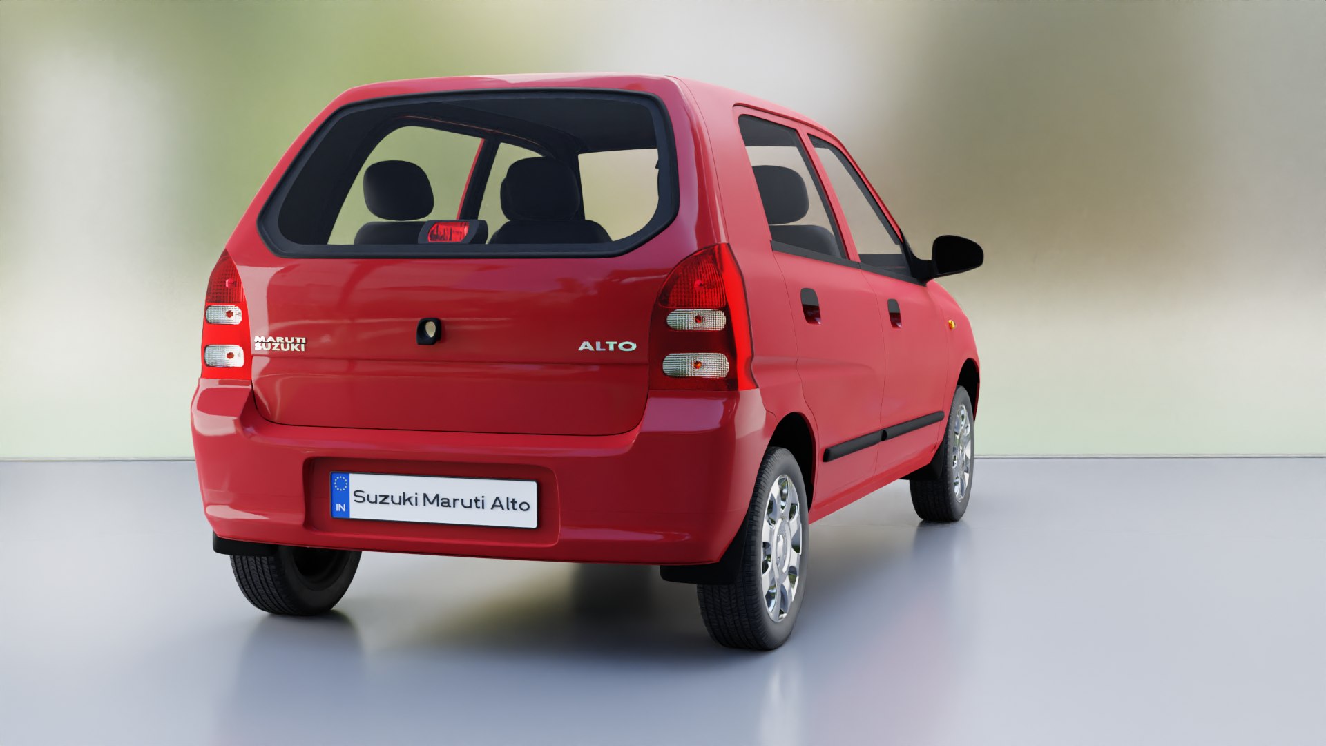 3D Maruti Suzuki Alto Model - TurboSquid 2135115