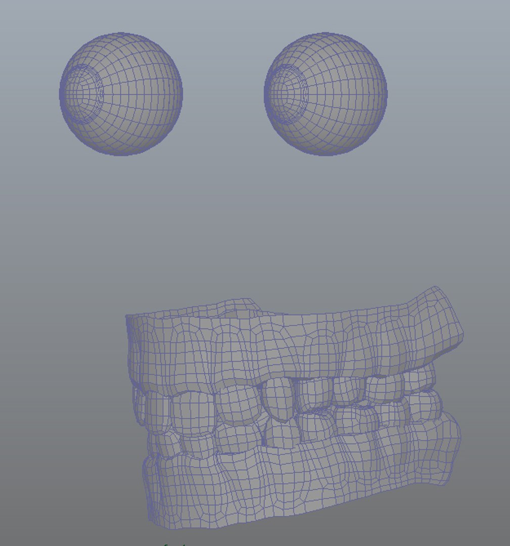 maya male body base mesh