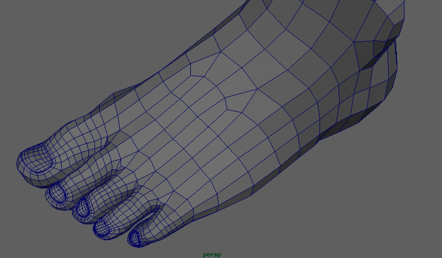 maya male body base mesh