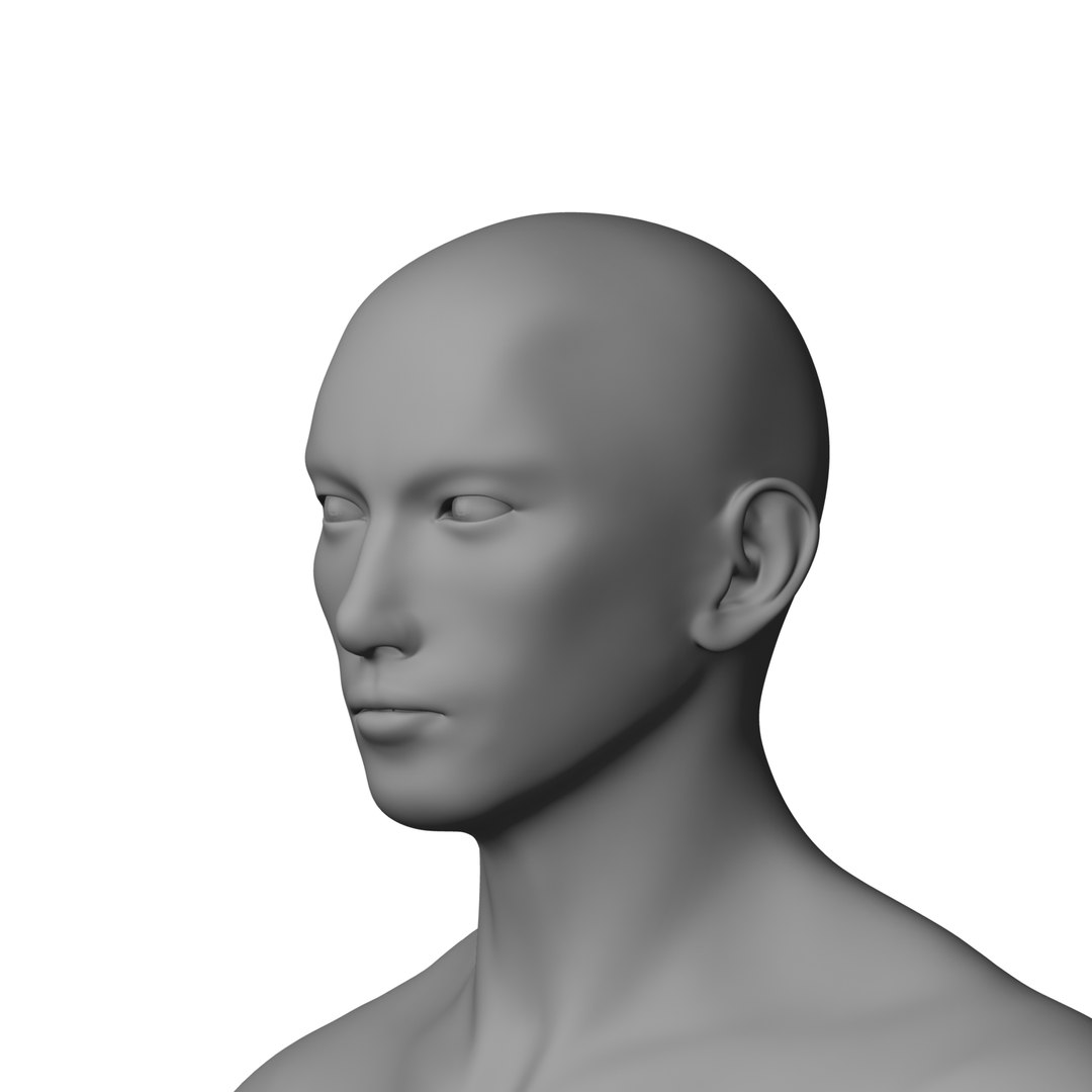 Maya Male Body Base Mesh