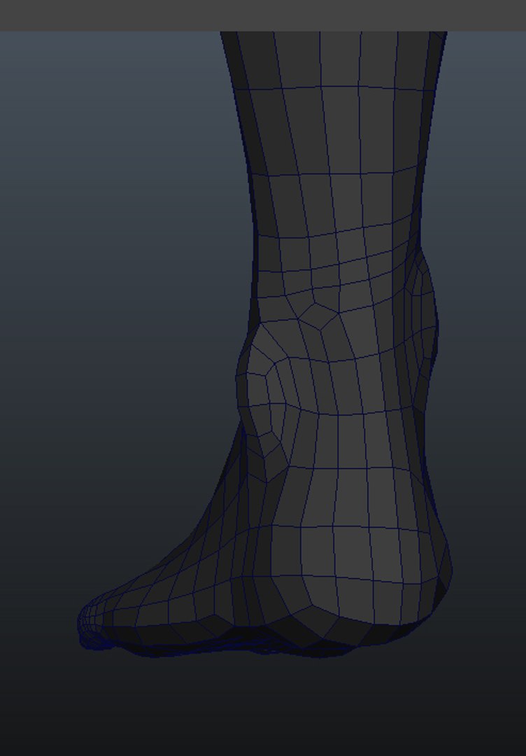 Maya Male Body Base Mesh