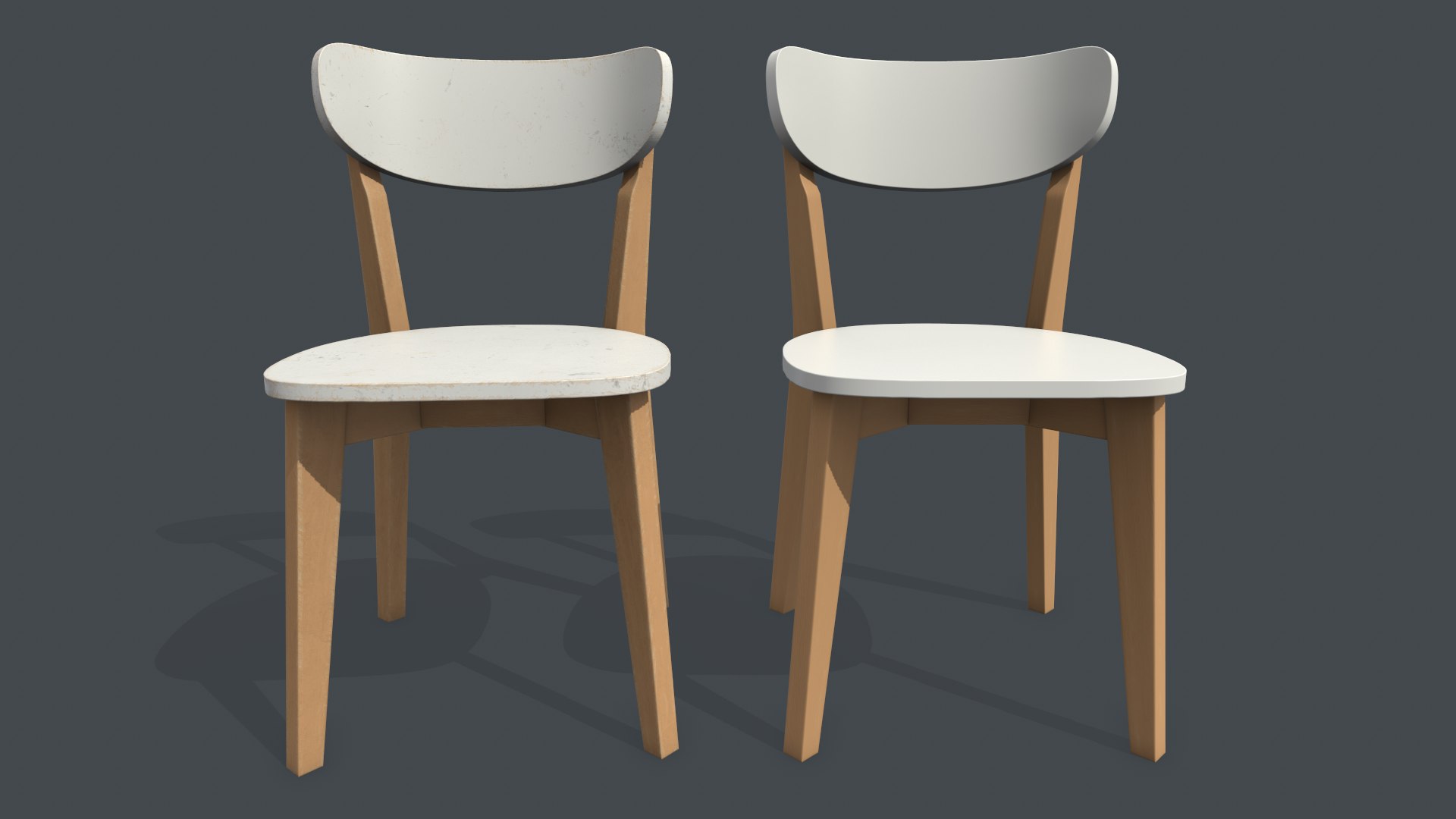 3D model low-poly old dining table - TurboSquid 1598906