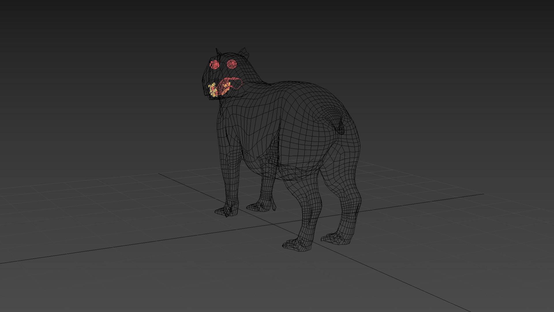 Capybara Capivara Shape 3D - TurboSquid 2417667