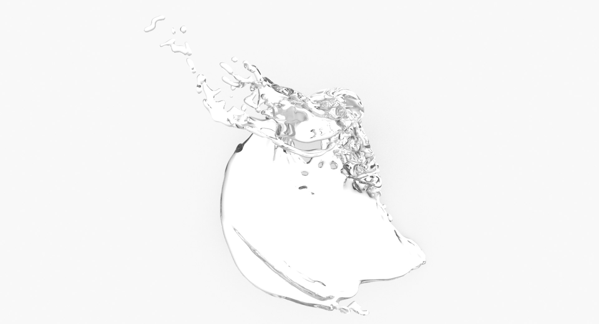3D Water Splash 3 - TurboSquid 1212211