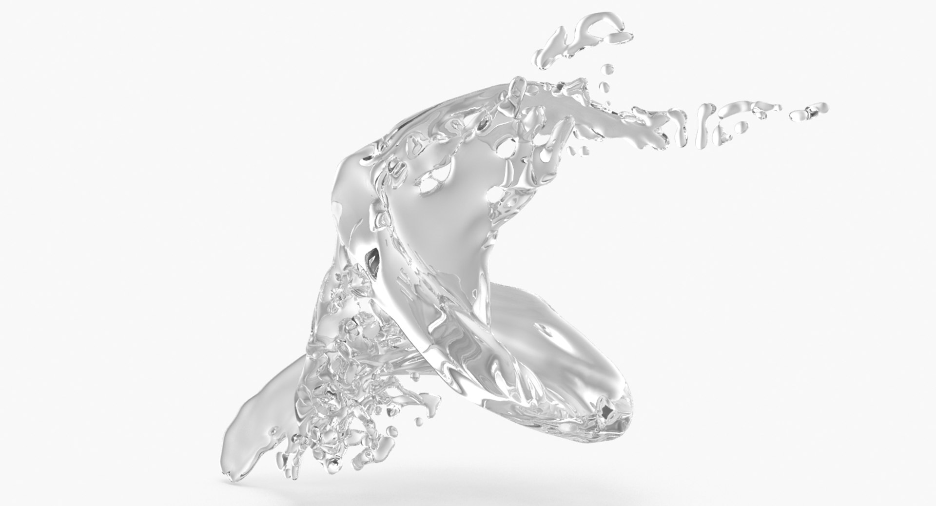 3D Water Splash 3 - TurboSquid 1212211