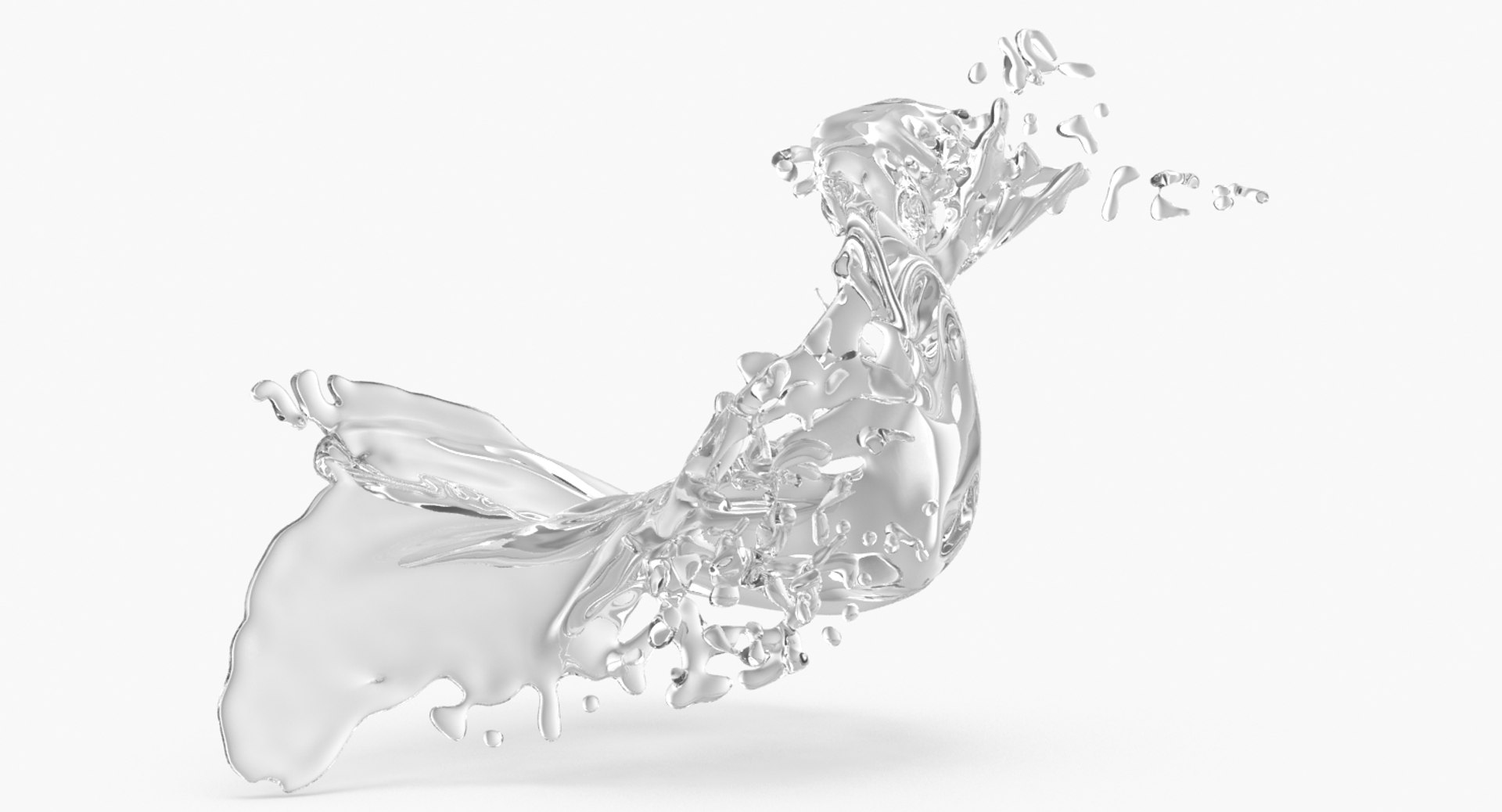 3D Water Splash 3 - TurboSquid 1212211