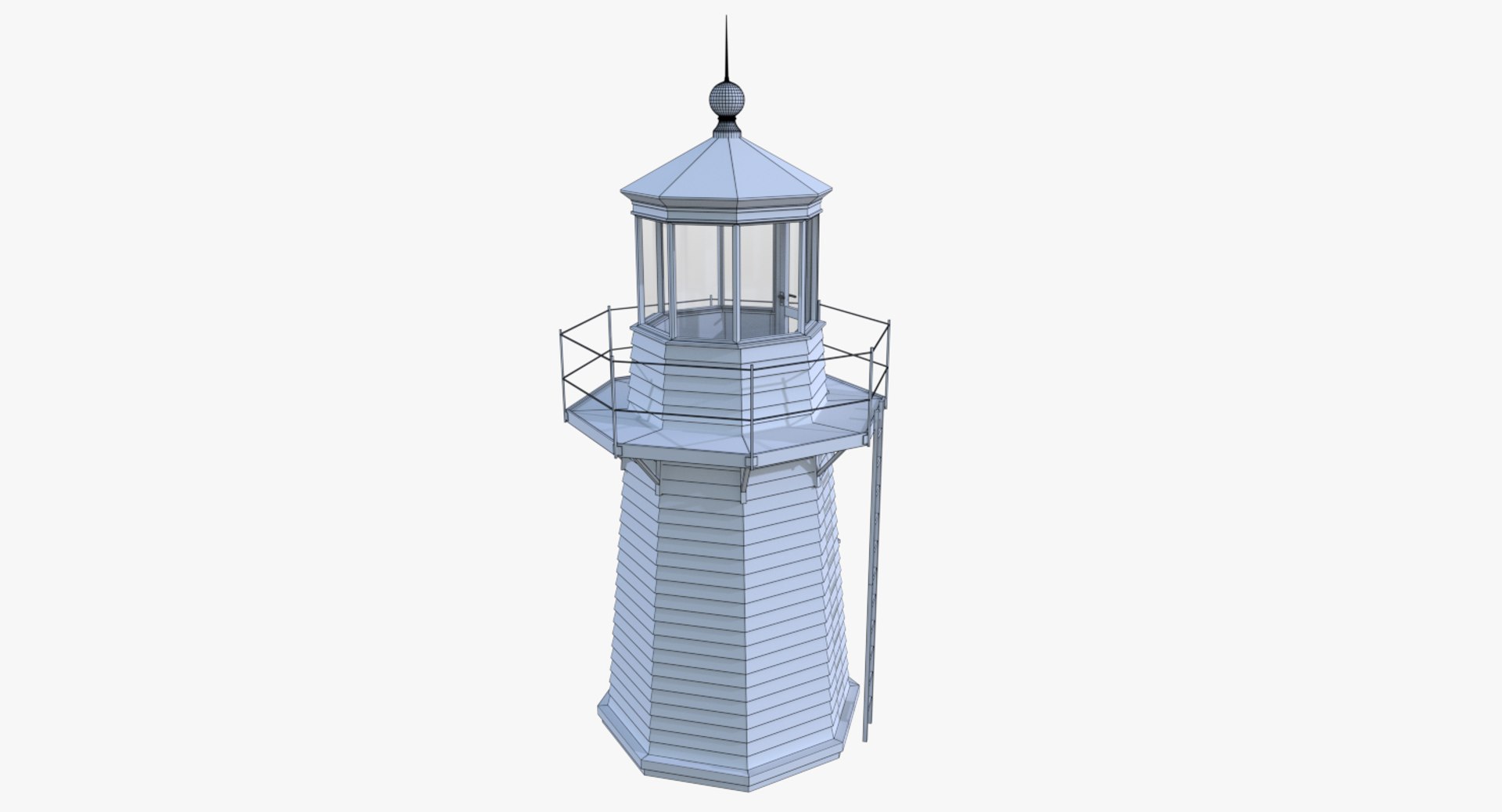 3d Model Lighthouse Interior Light