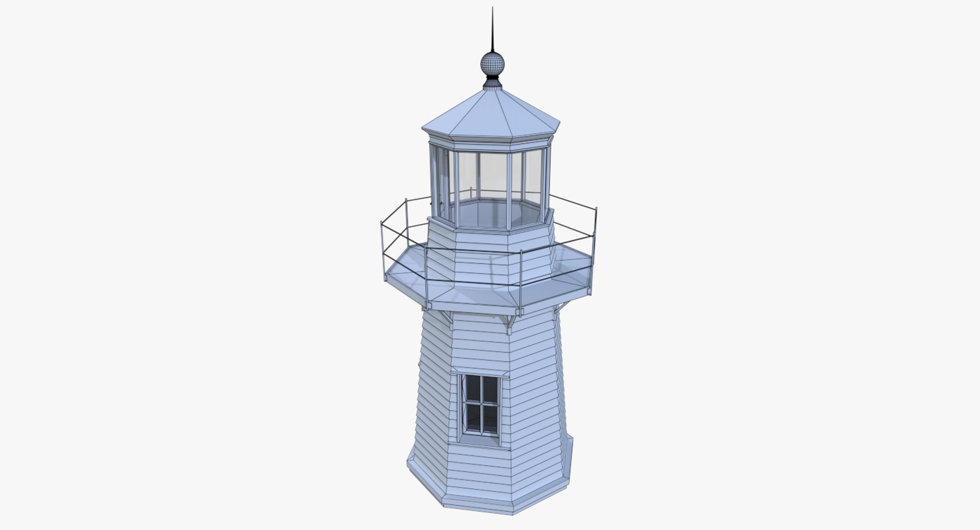 3d Model Lighthouse Interior Light