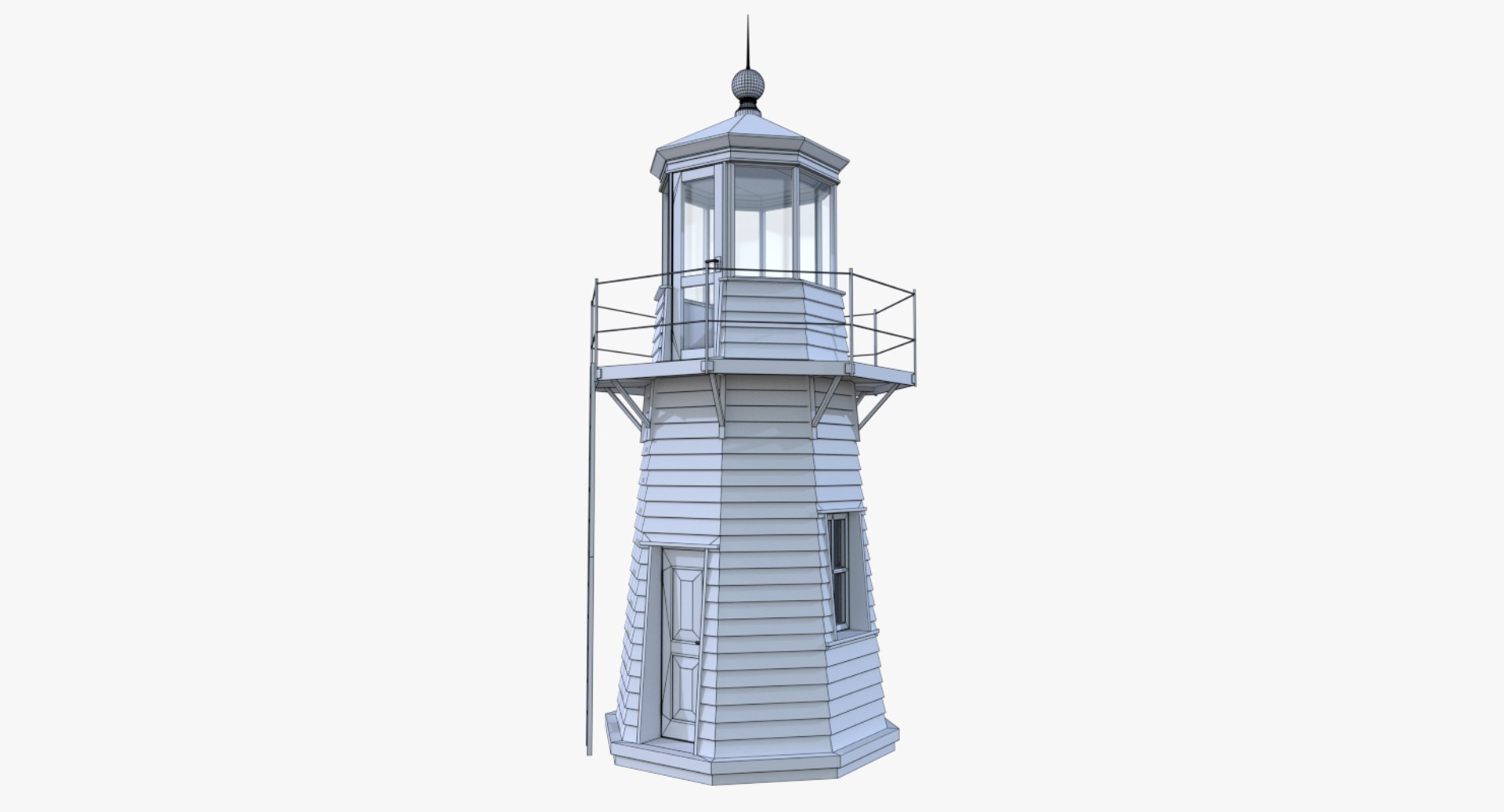 3d Model Lighthouse Interior Light