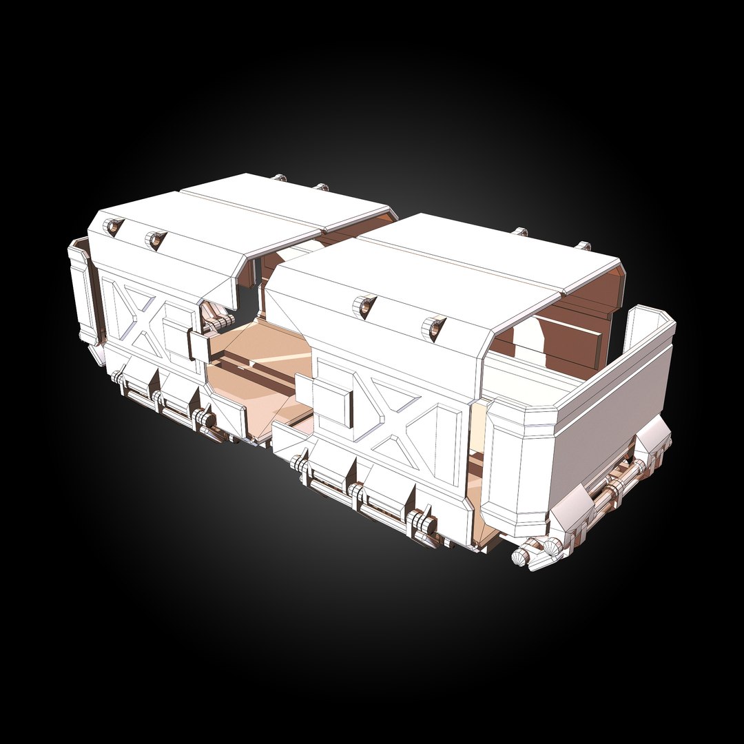 Cargo frame 3D - TurboSquid 1533238