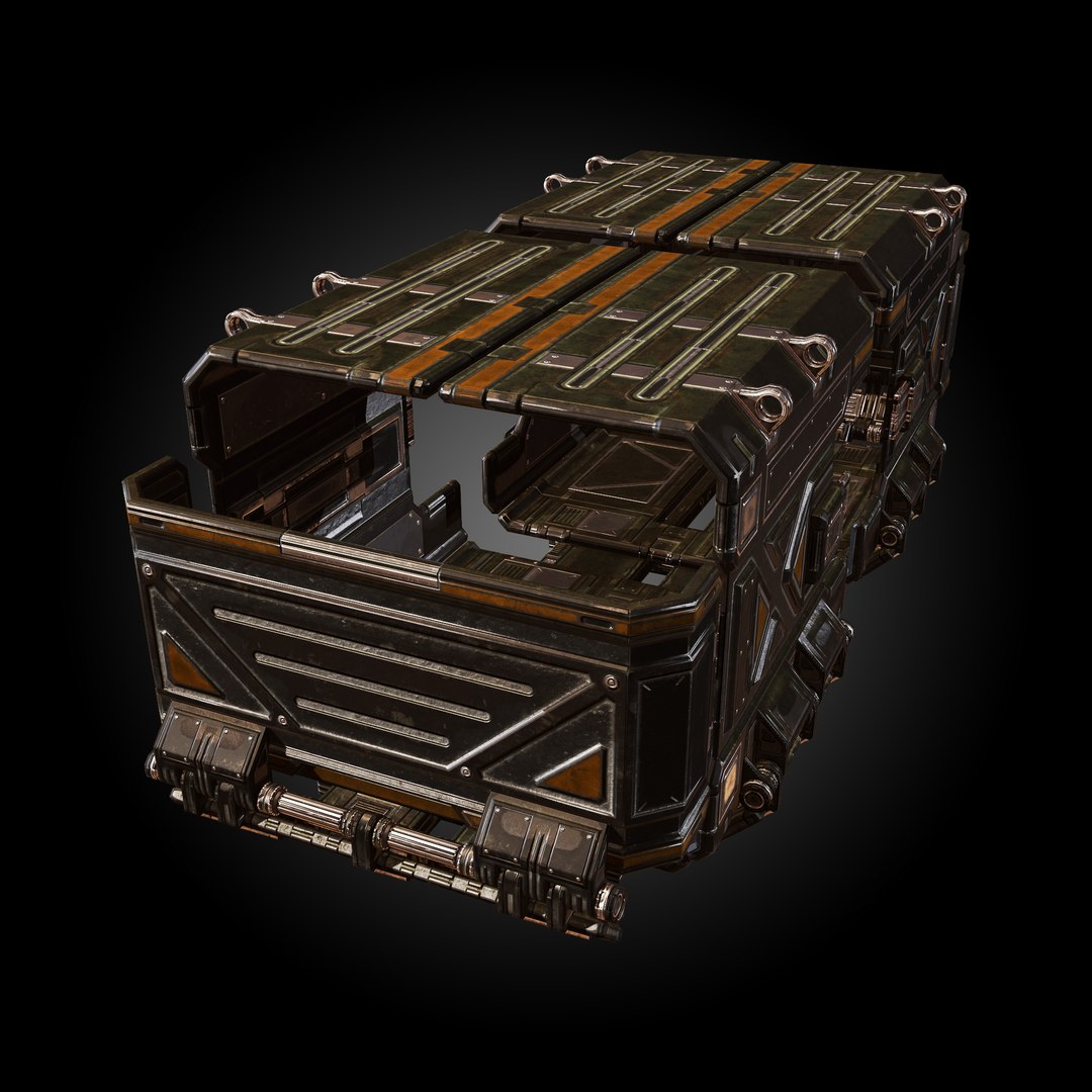 Cargo frame 3D - TurboSquid 1533238