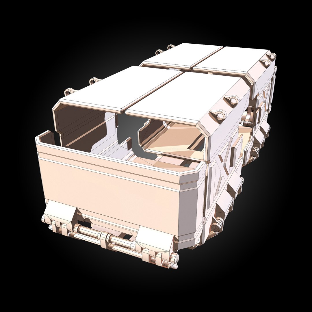 Cargo frame 3D - TurboSquid 1533238