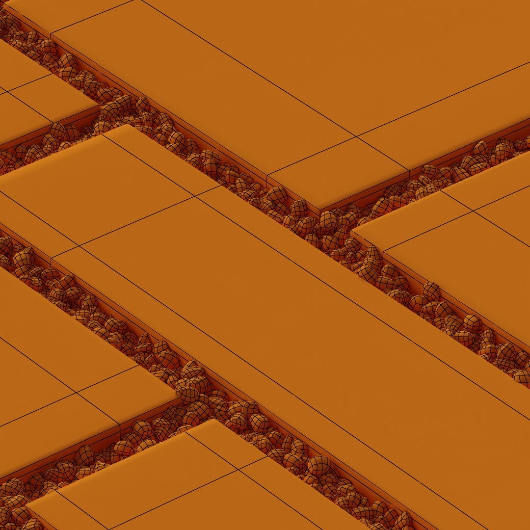 Paving Tile Pebble N8 3D Model - TurboSquid 1866329