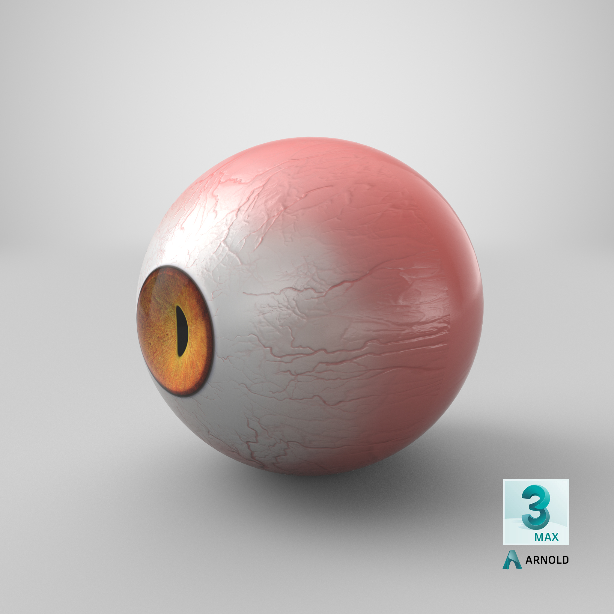Real eye red creatures 3D model - TurboSquid 1503377