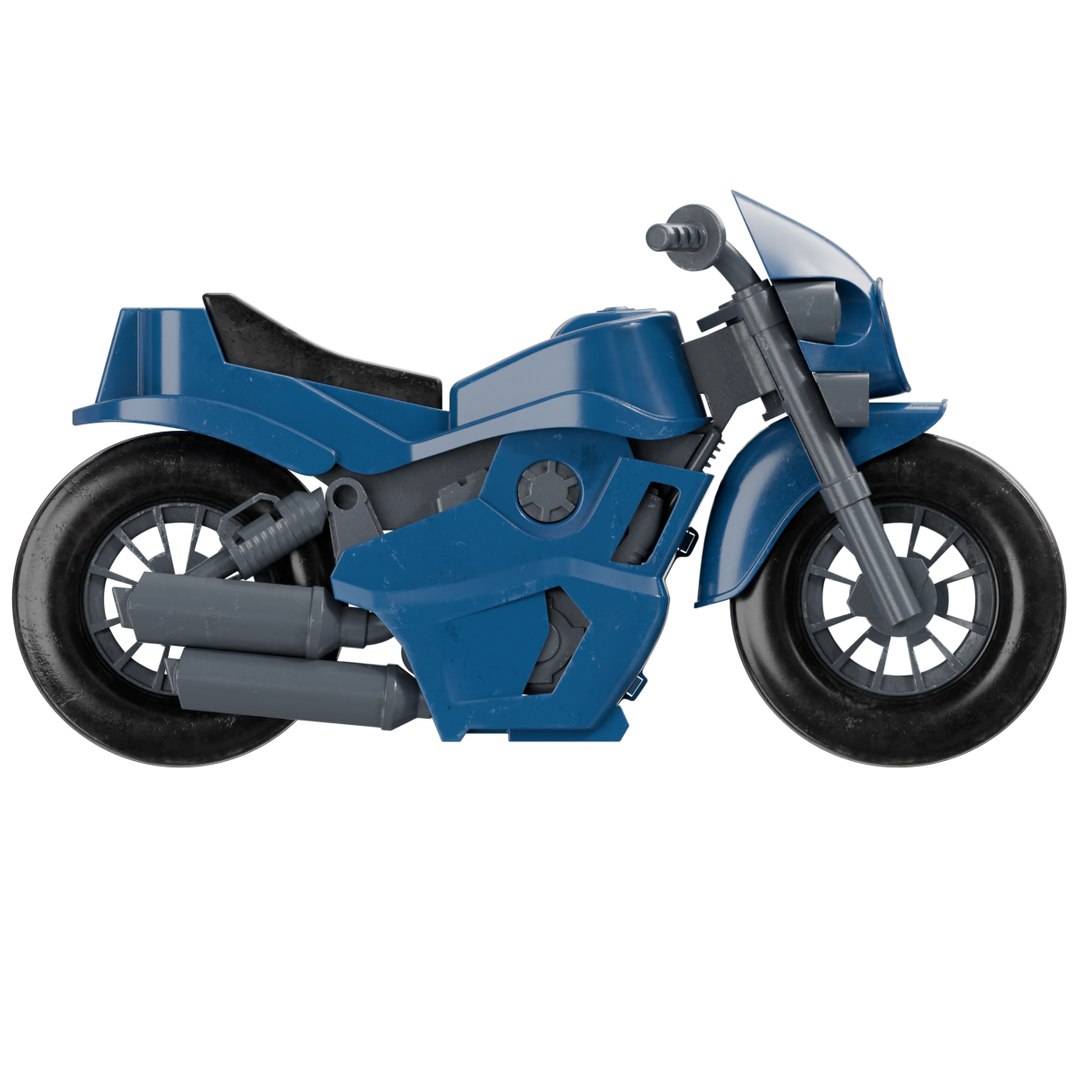 3D Motorcycle Toy 02 G - TurboSquid 2334517