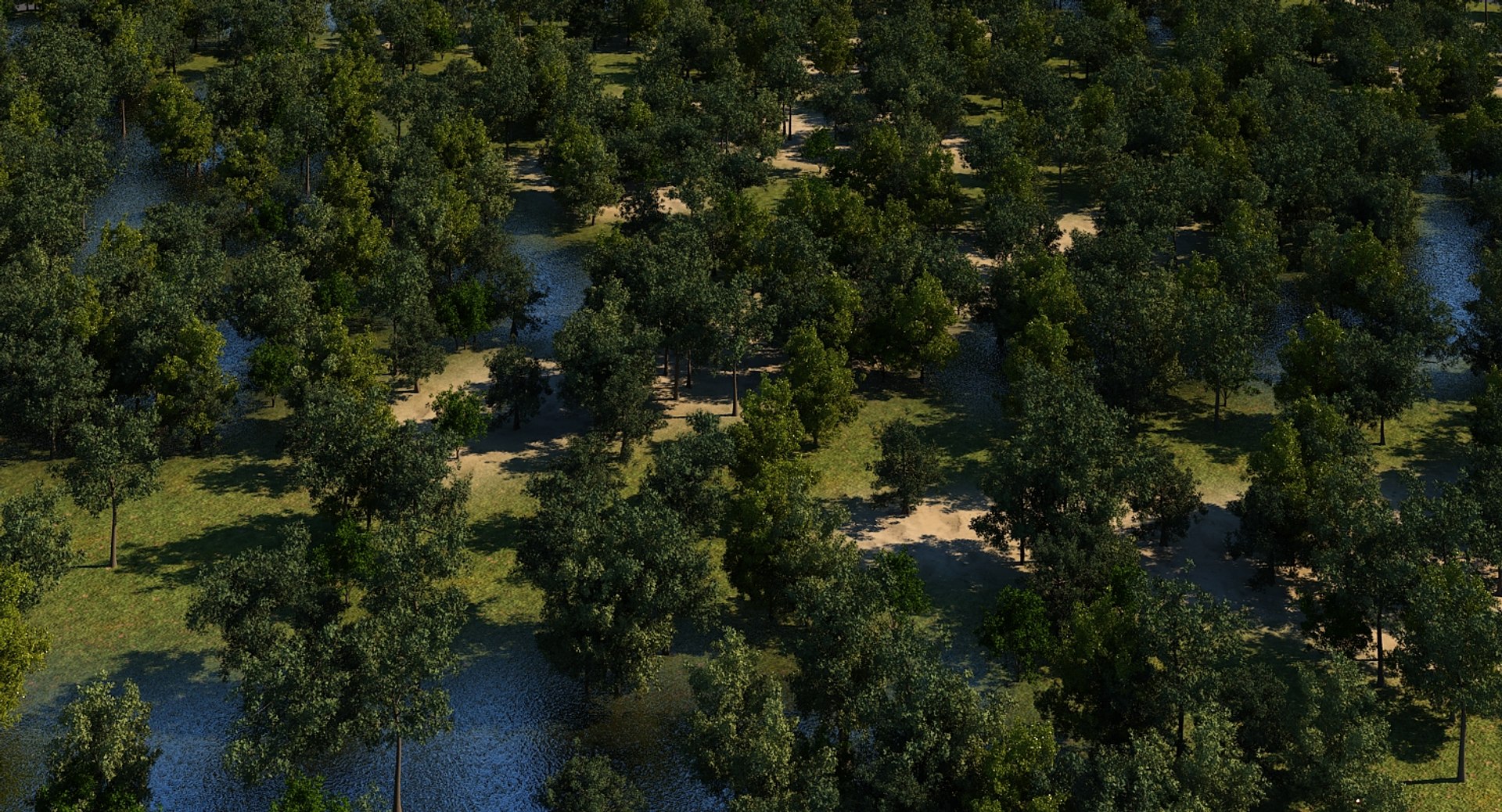 3D Generic Trees Model - TurboSquid 1376352