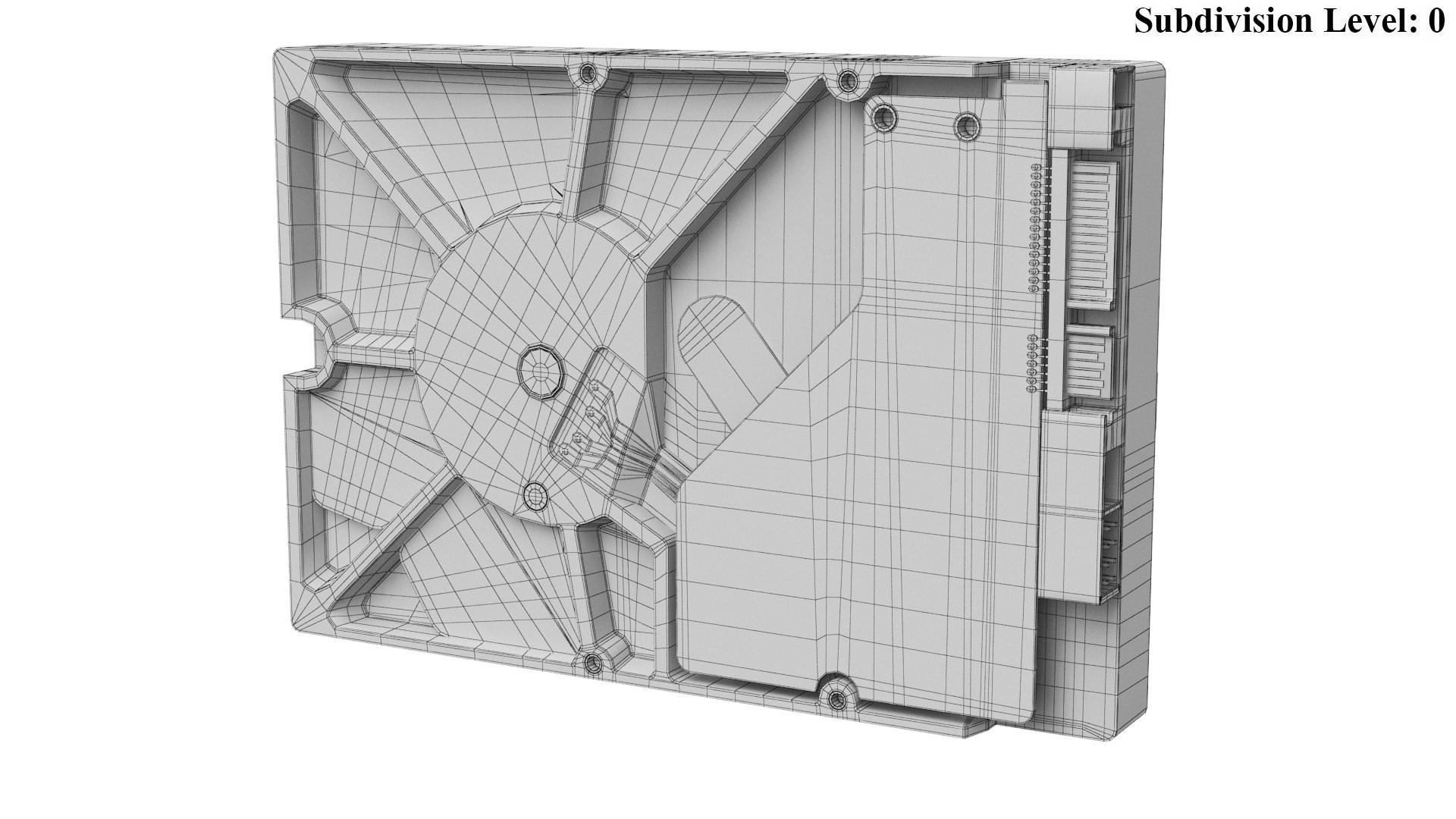 3D Computer Hard Drive Model - TurboSquid 1872216