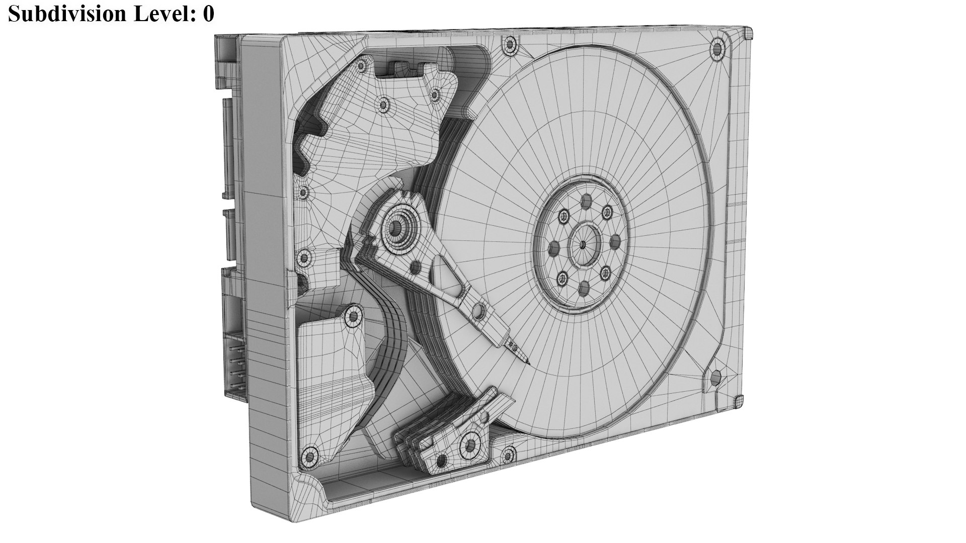 3D Computer Hard Drive Model - TurboSquid 1872216