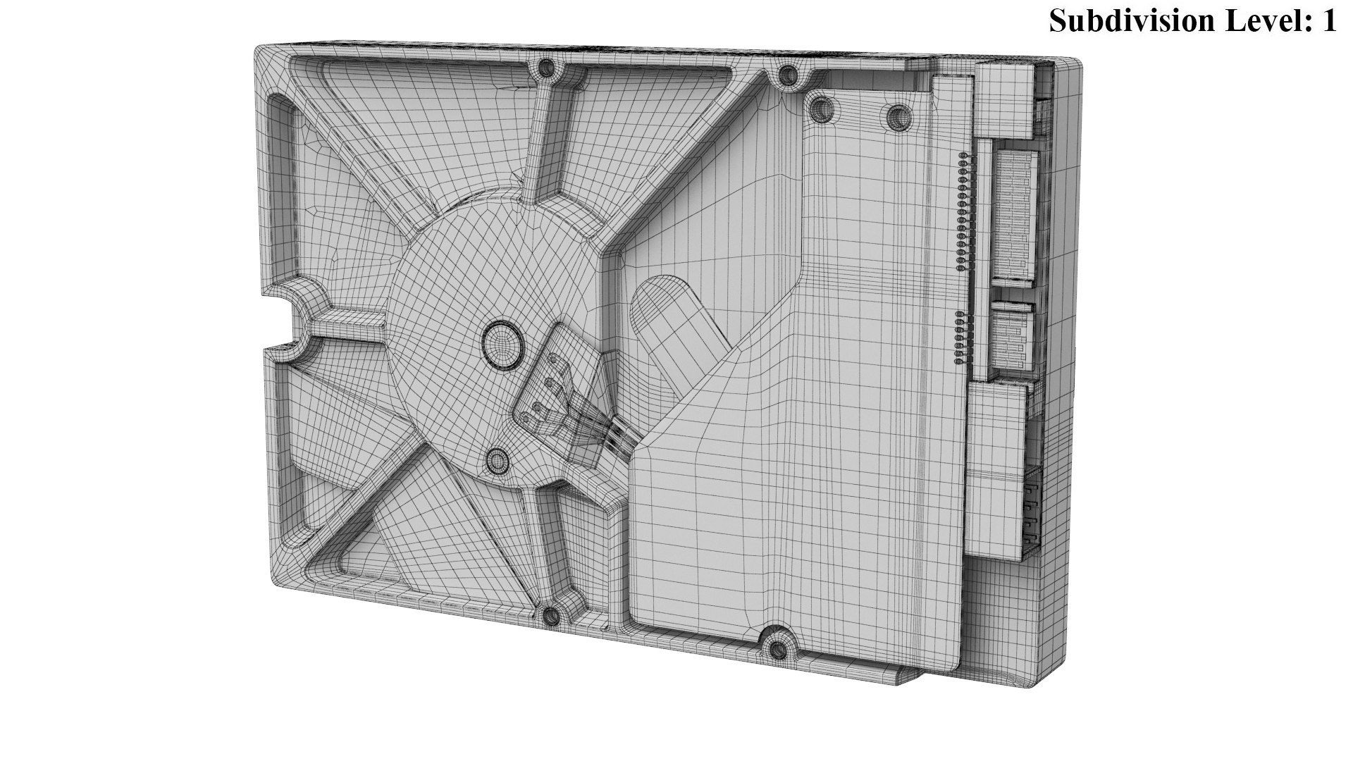 3D Computer Hard Drive Model - TurboSquid 1872216