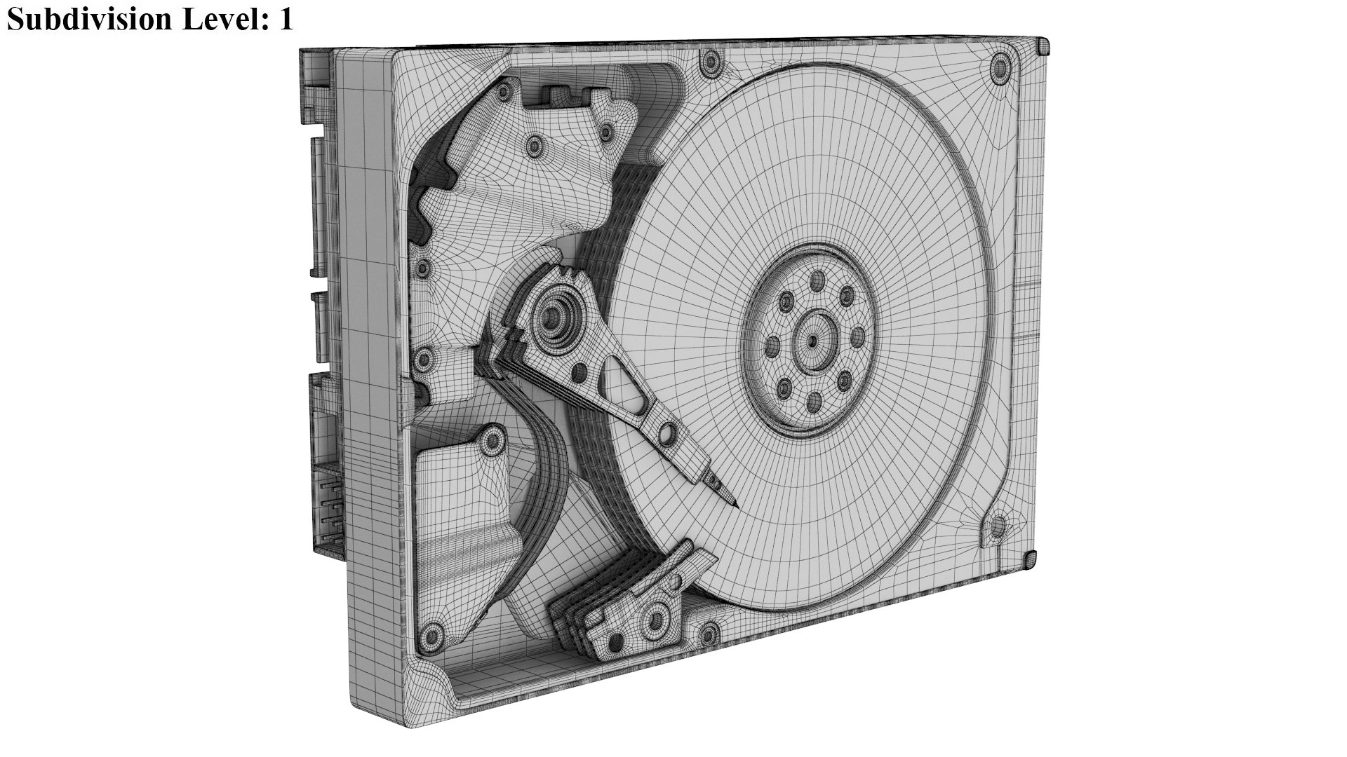 3D Computer Hard Drive Model - TurboSquid 1872216