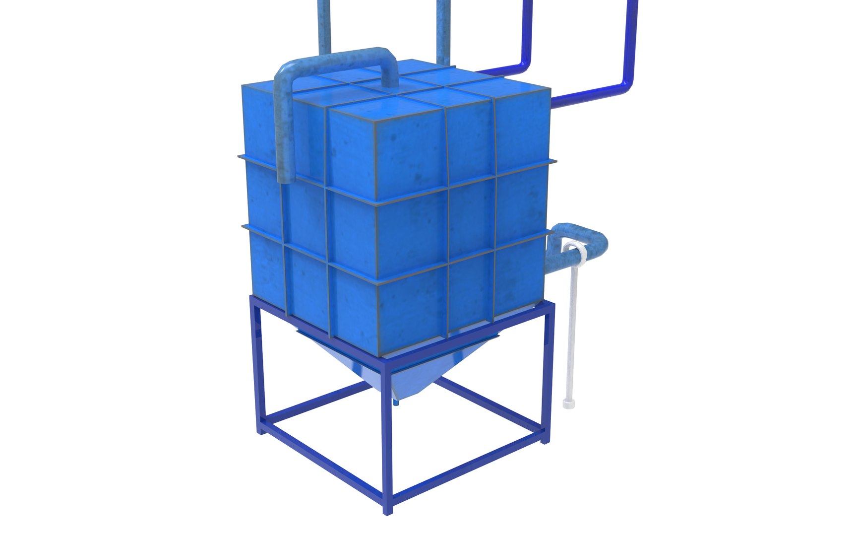 Vertical Ladle Repair Machine 3D model - TurboSquid 2130143